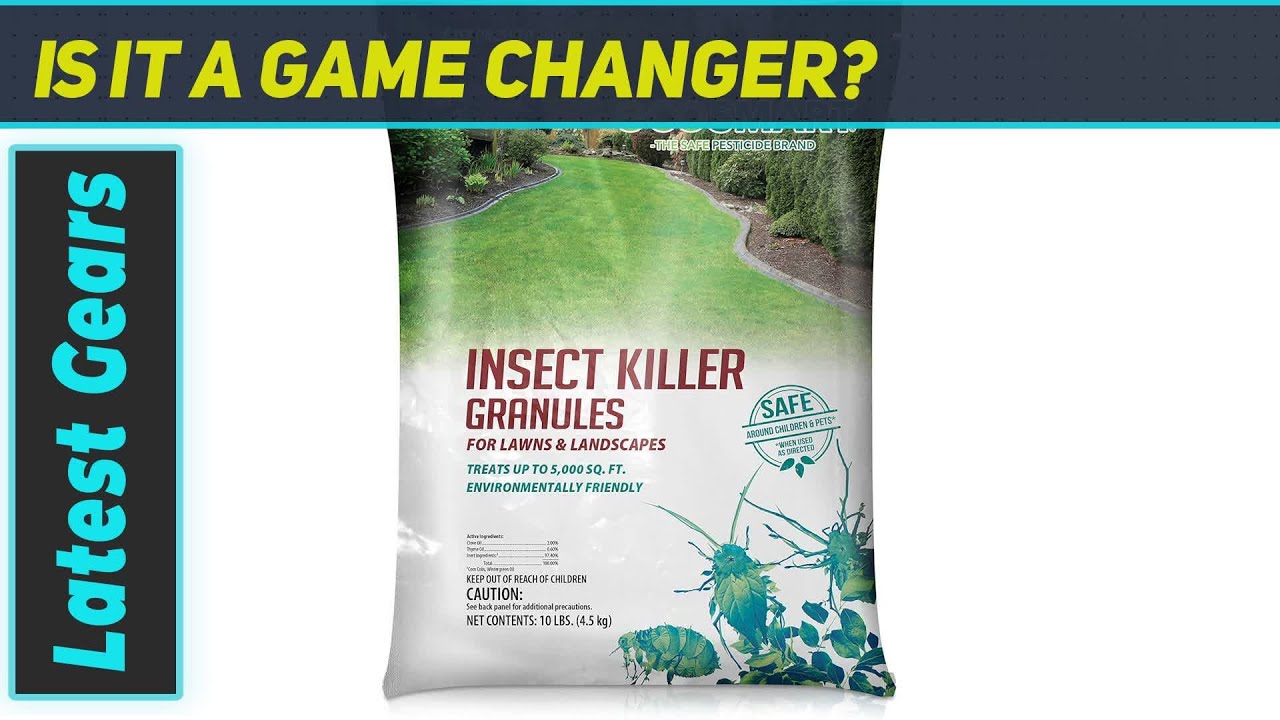 EcoSMART 33134: Safest Insect Killer Granules? - YouTube