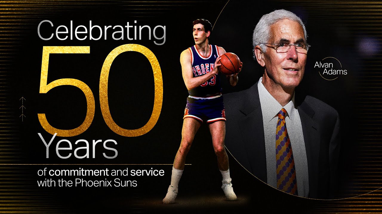 Alvan Adams 50 years & counting celebration with the Phoenix Suns ...
