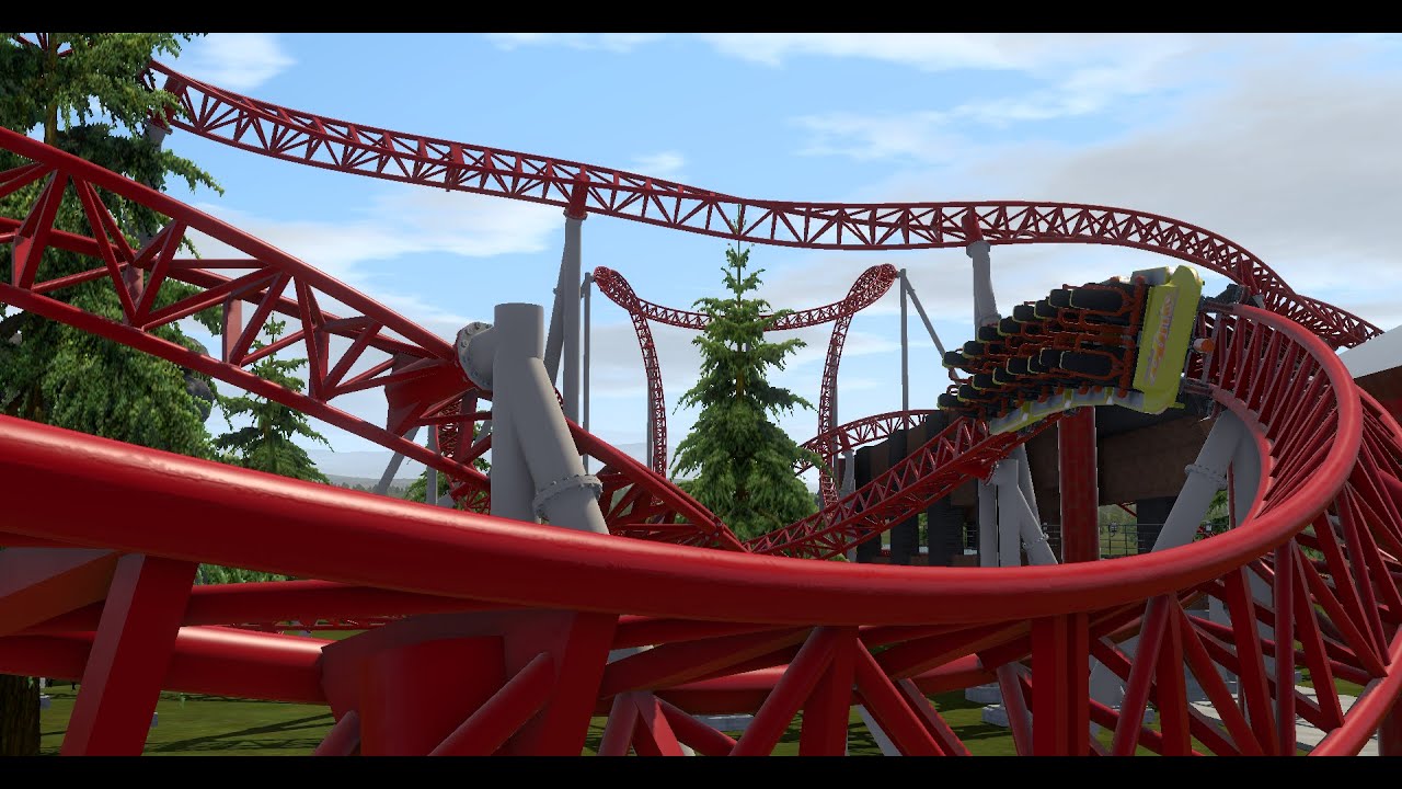 Antares | Intamin Blitz Coaster | NoLimits 2 | FVD++ - YouTube