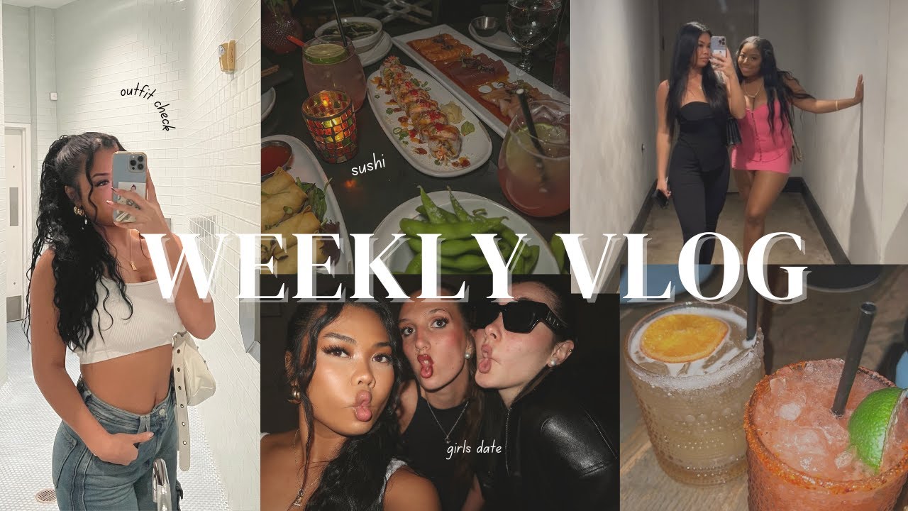 VLOG💕🍸 | girls date + day in a life + drinks - YouTube