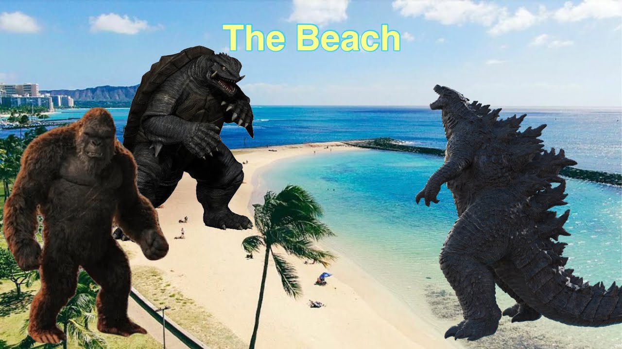 The Beach (Godzilla & Kaiju Show) - YouTube