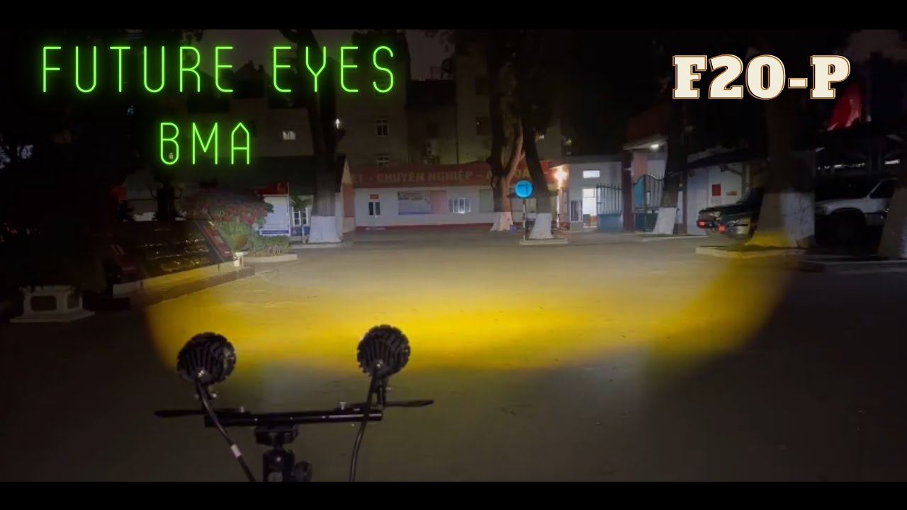 Đèn Trợ Sáng Future Eyes F20-P BMA Chính Hãng 120W - YouTube