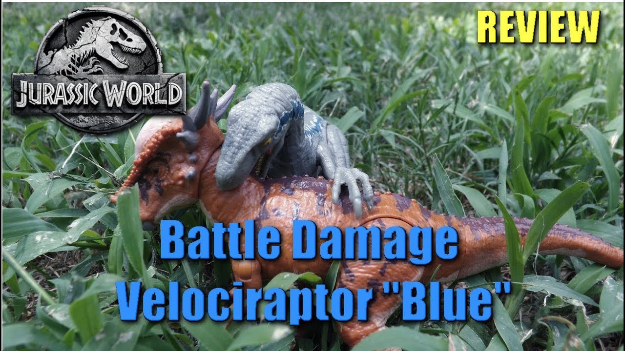 Figure Review: Mattel Jurassic World: Fallen Kingdom Battle Damage ...
