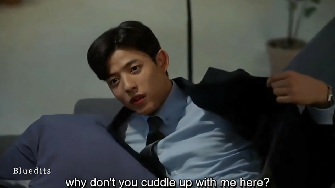 ceo asked his senior to cuddle with him in the same bed😳😳|Bl scene|# ...