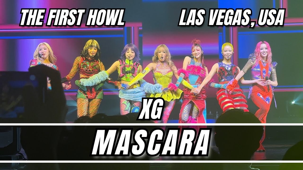 XG ‘Mascara’ Las Vegas USA The First Howl Tour 2024 #xg - YouTube