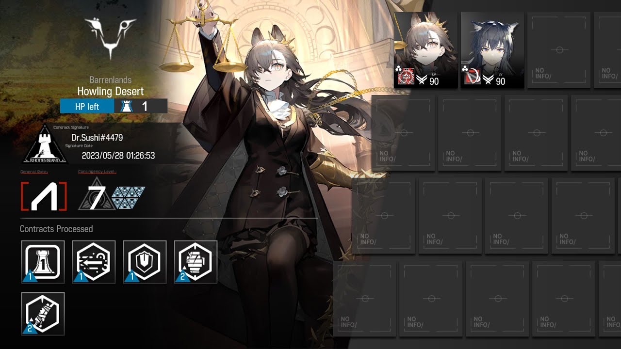 [Arknights] CC Training Grounds: Howling Desert - Lupo 2 OP (Penance ...