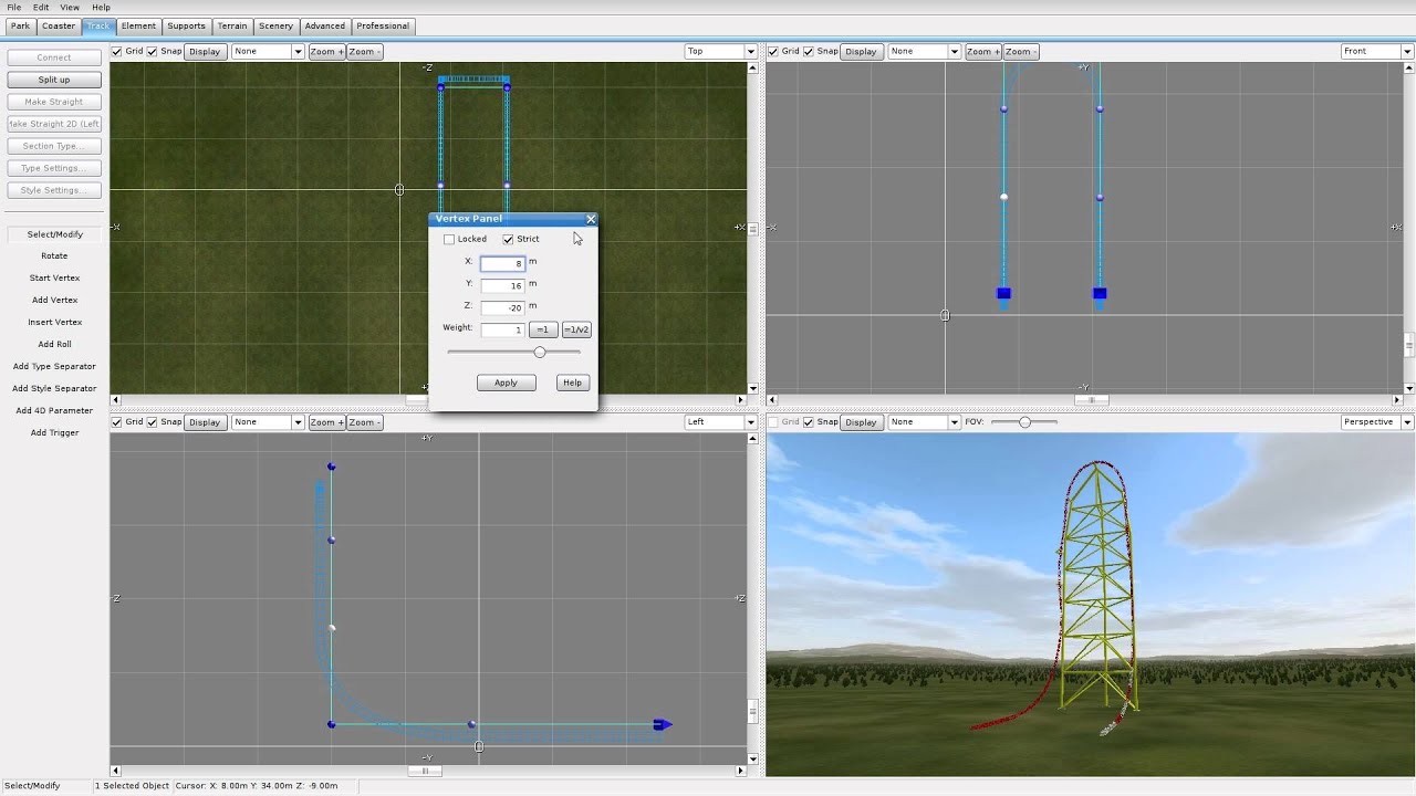 [NoLimits 2] Tutorial - TopHat Handbuild - YouTube