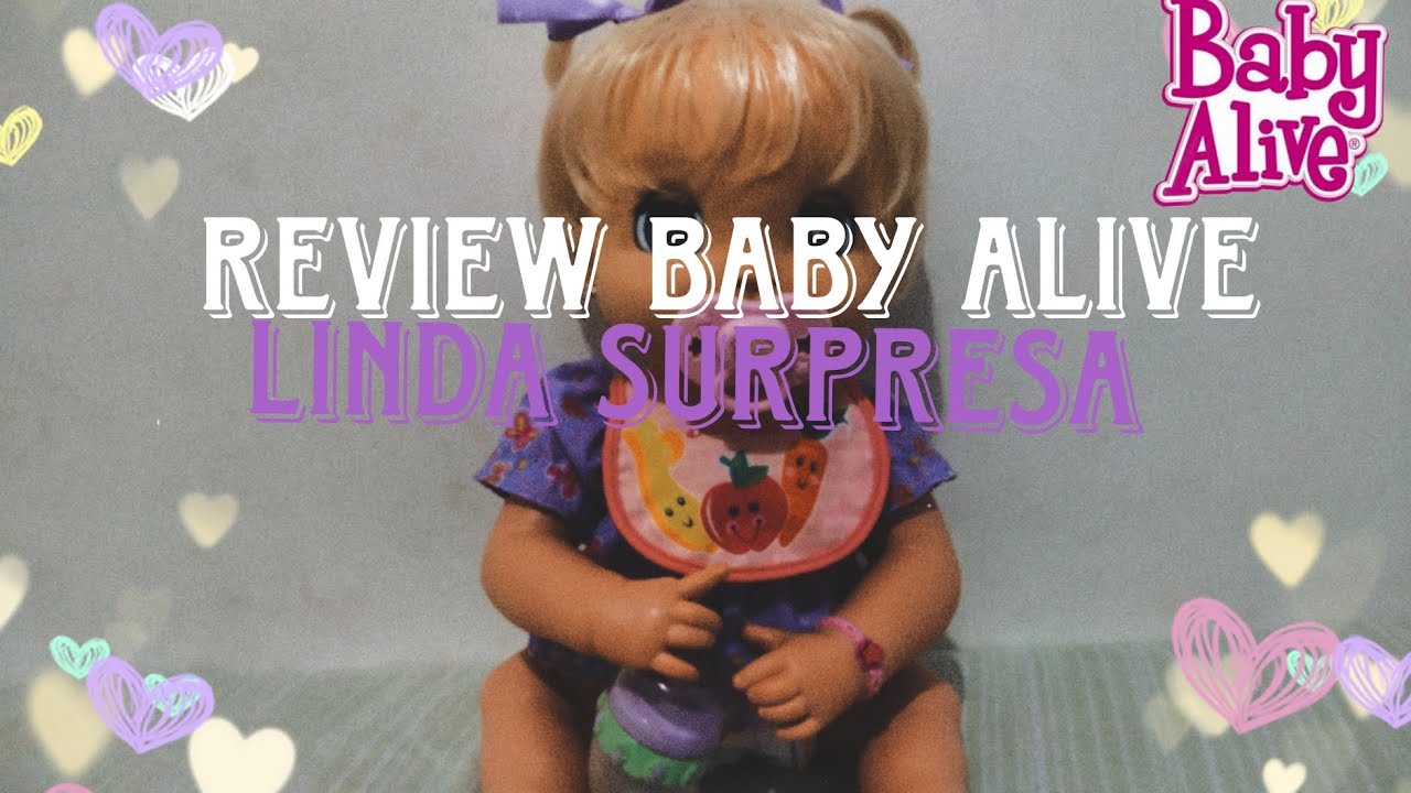 Review Baby Alive Linda Surpresa - YouTube