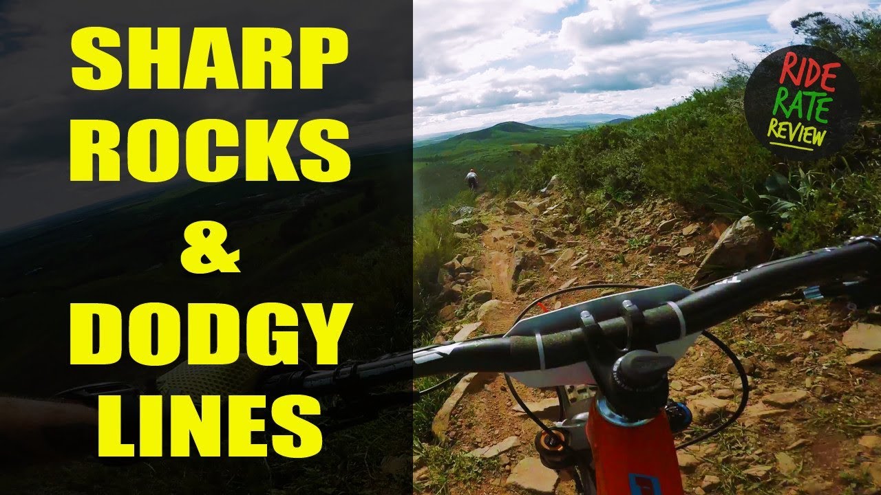 Razor Sharp Rocks | MTB Contermanskoof Revised DH Line - YouTube