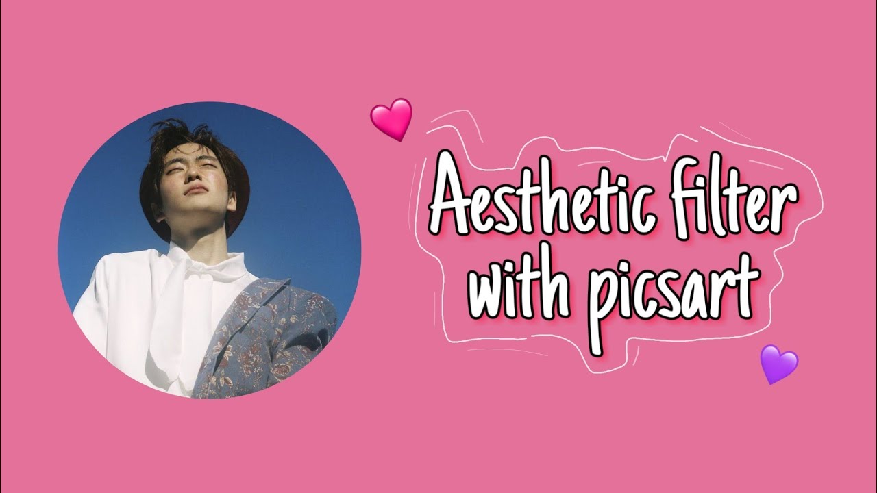 AESTHETIC FILTER WITH PICSART || KPOP EDIT - YouTube