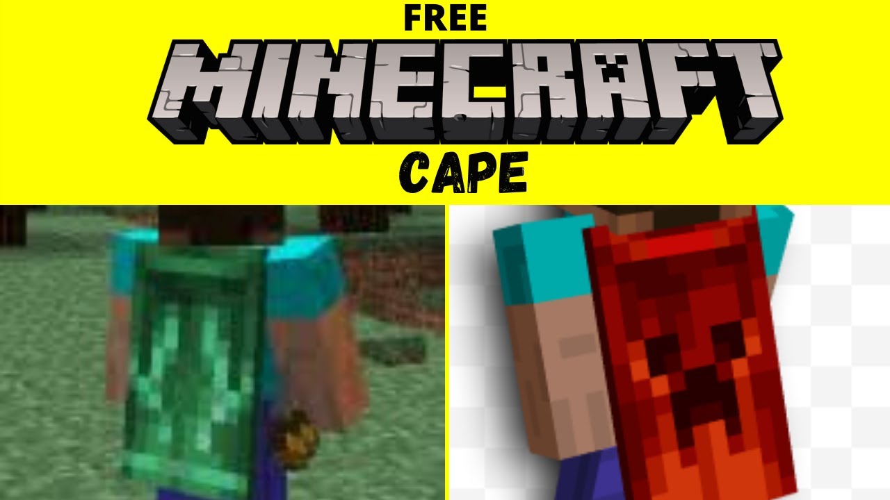 HOW TO GET A FREE CUSTOM MINECRAFT CAPE | December 2021 Method - YouTube