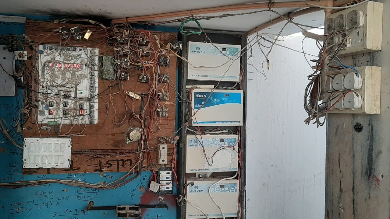 ️ electric House wiring panel board 3 phase and 1 phase - YouTube