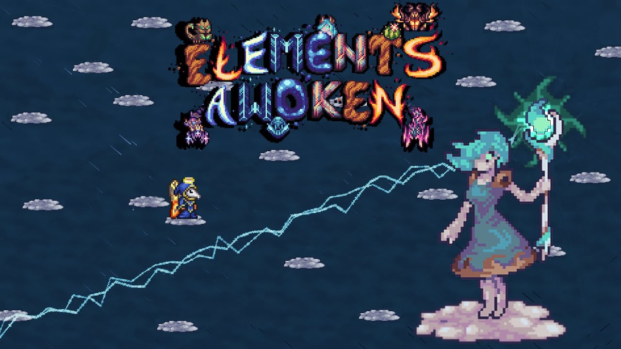 Terraria - Elements Awoken Beta - Aqueous No-hit - YouTube