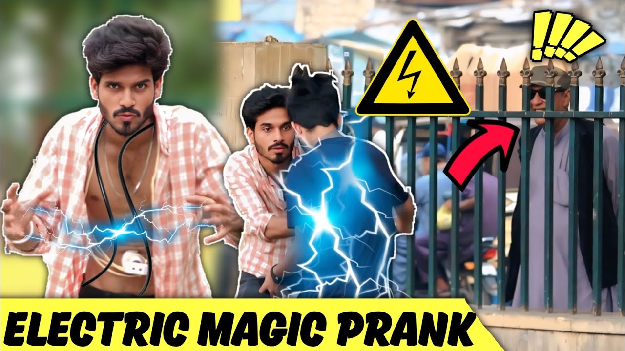 Electric ⚡ Magic Prank With Twist | hasprank - YouTube
