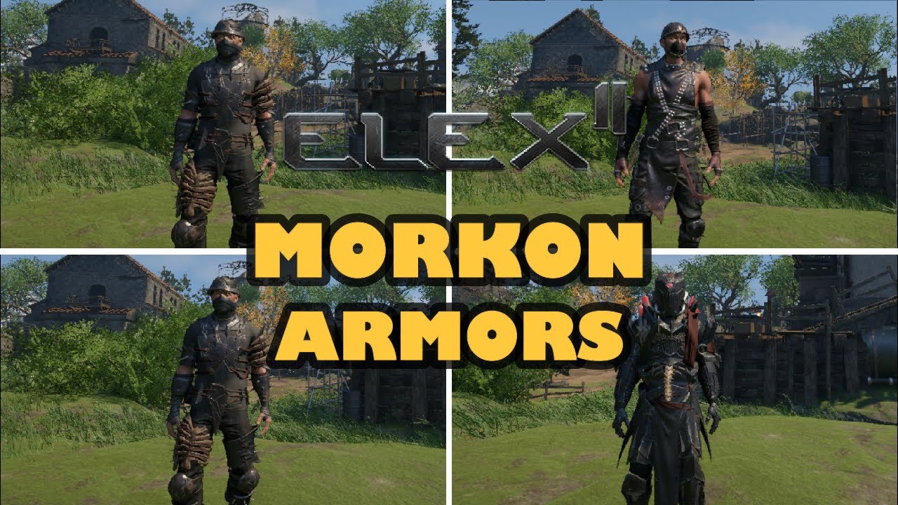 Elex 2 - Morkon Armor Sets - YouTube