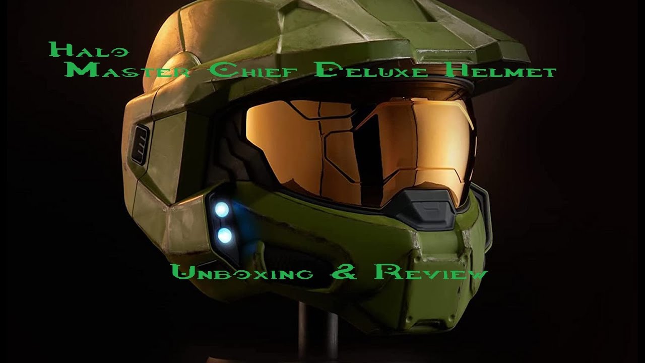 Master Chief Deluxe Helmet unboxing and Review - YouTube