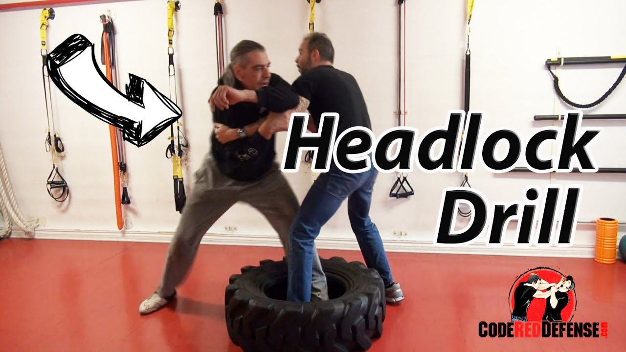 Headlock Self Defense Drill - YouTube