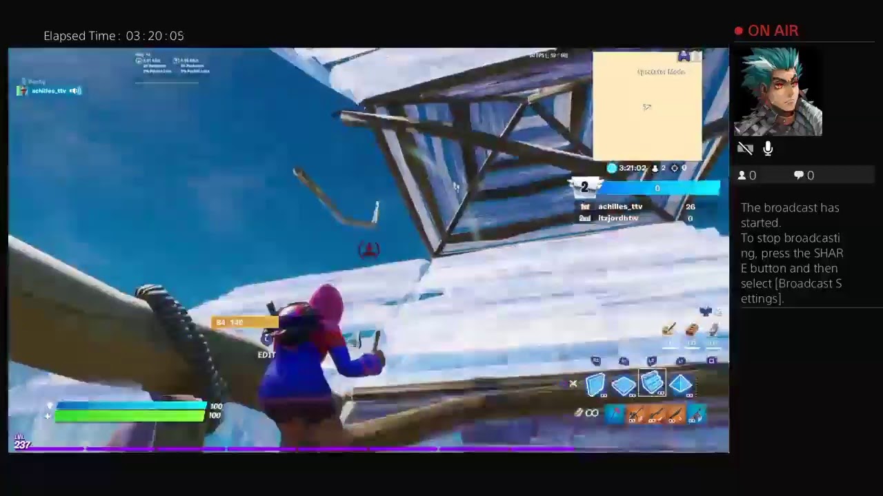 Looking for 1 sub per day fortnite itzjordbtw's Live PS4 stream YouTube ...