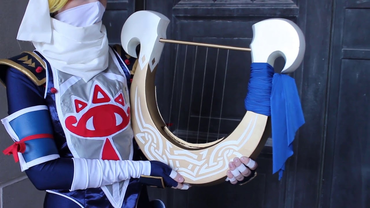 Electronic Sheik Harp Demo- Sisa Cosplay - YouTube