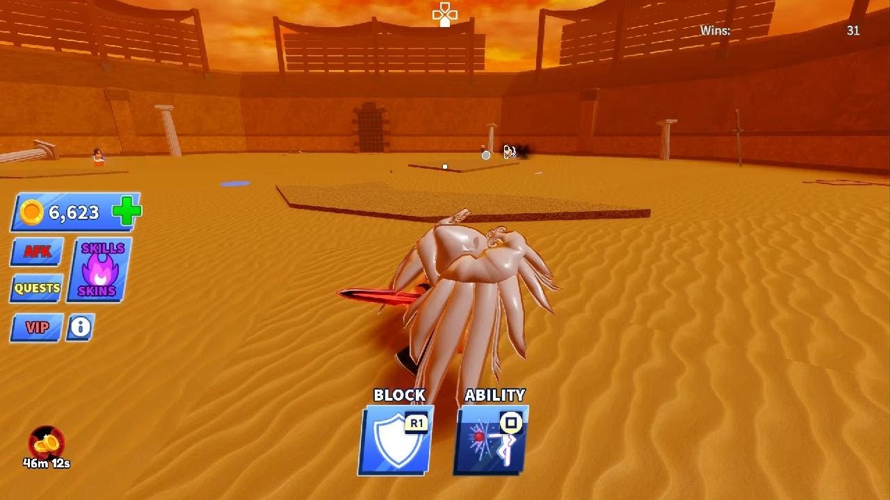 Roblox blade ball hacker in my game and still loses - YouTube