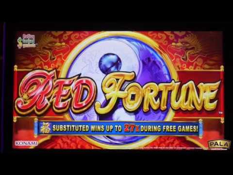 Pala Casino: Red Fortune Slot Machine - YouTube