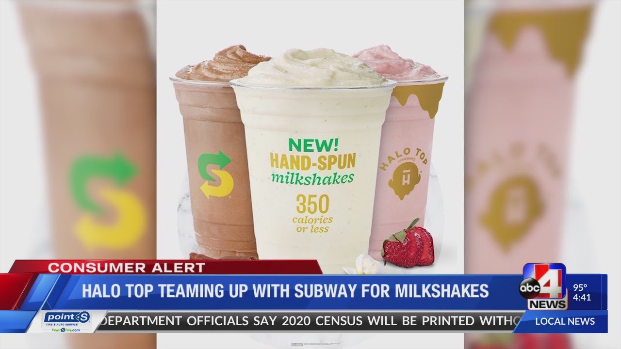 Halo Top shakes to come to Subway - YouTube