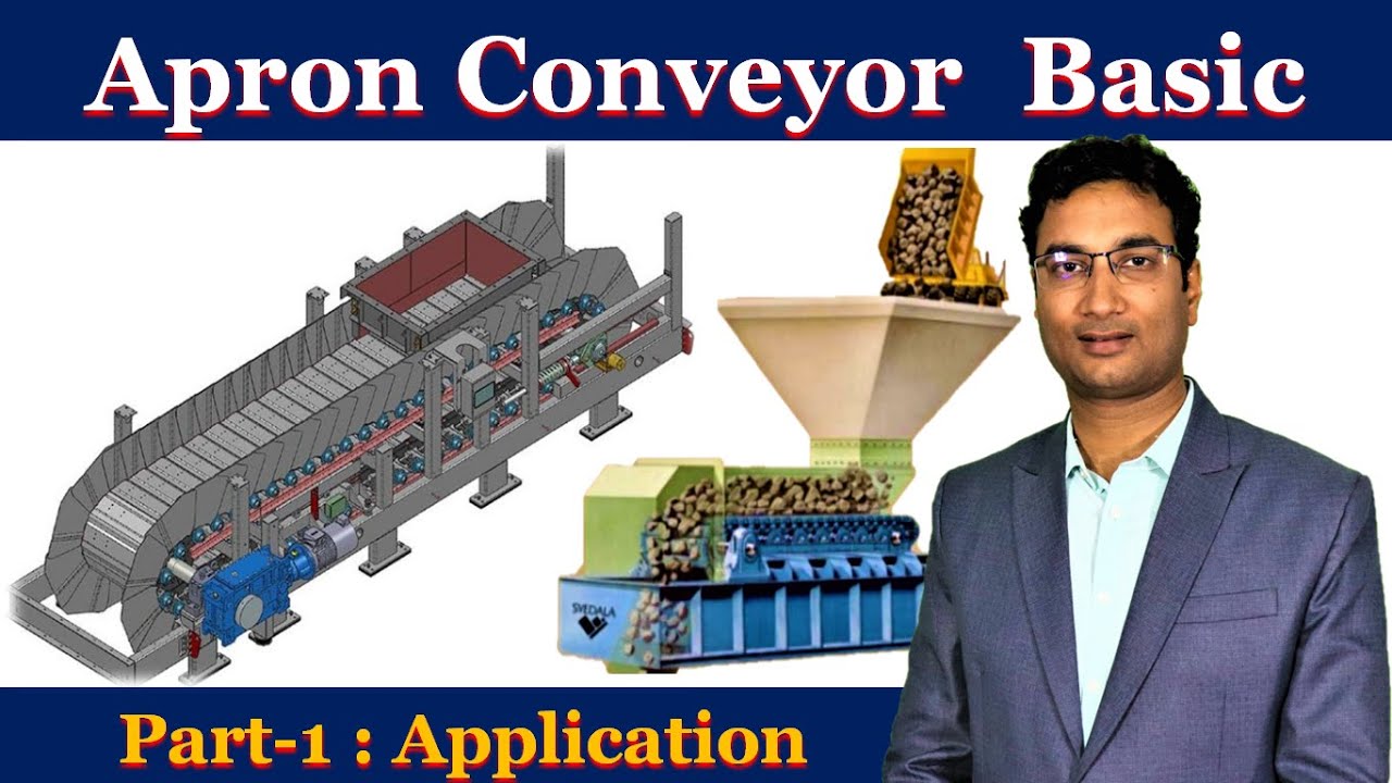 Apron Conveyor or Feeder Basic terminology | Presentation explanation | Application - YouTube