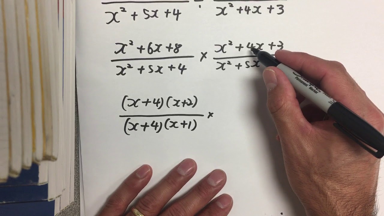 Divide Rational Functions - YouTube