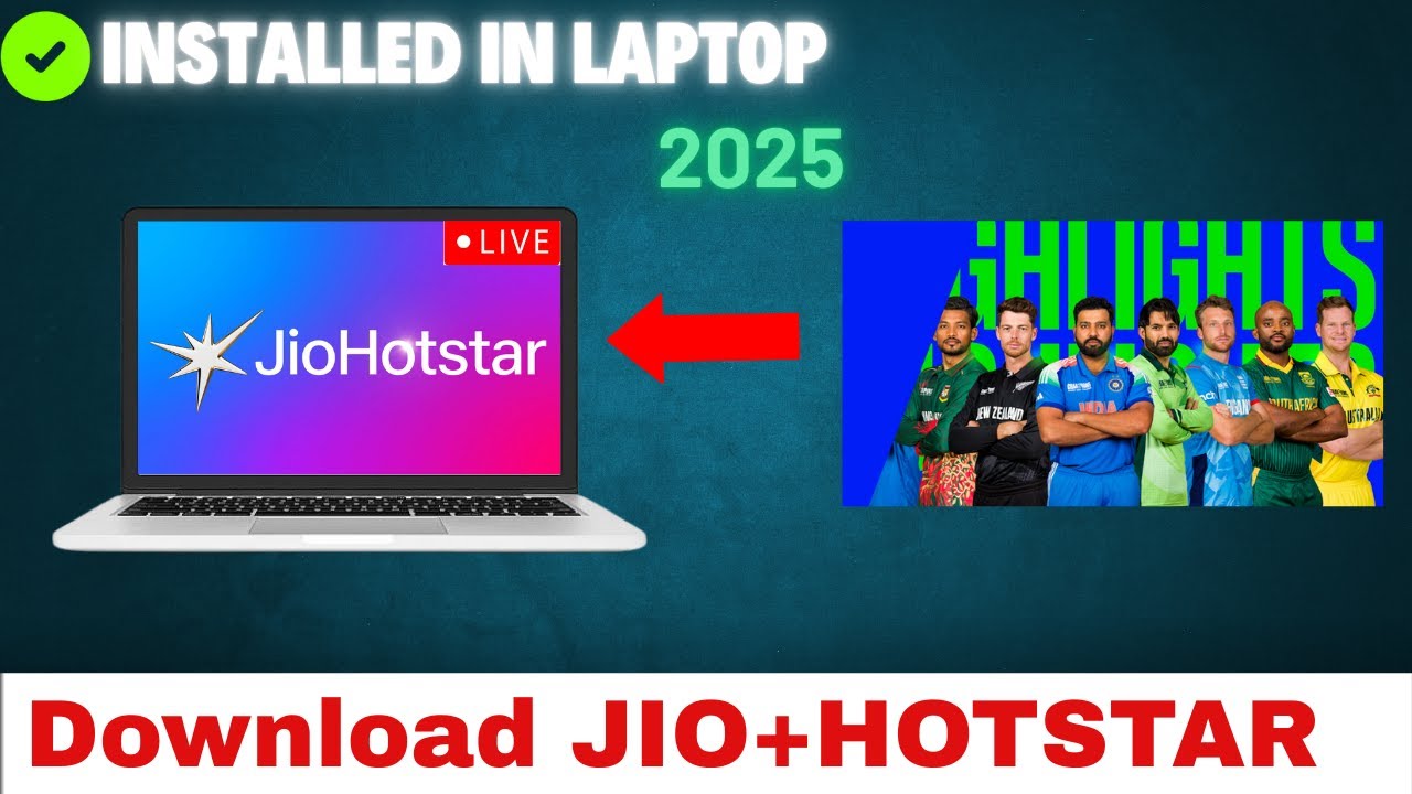 Laptop Me Jio Hotstar Download Kaise Kare|How To Download Jio hotstar ...
