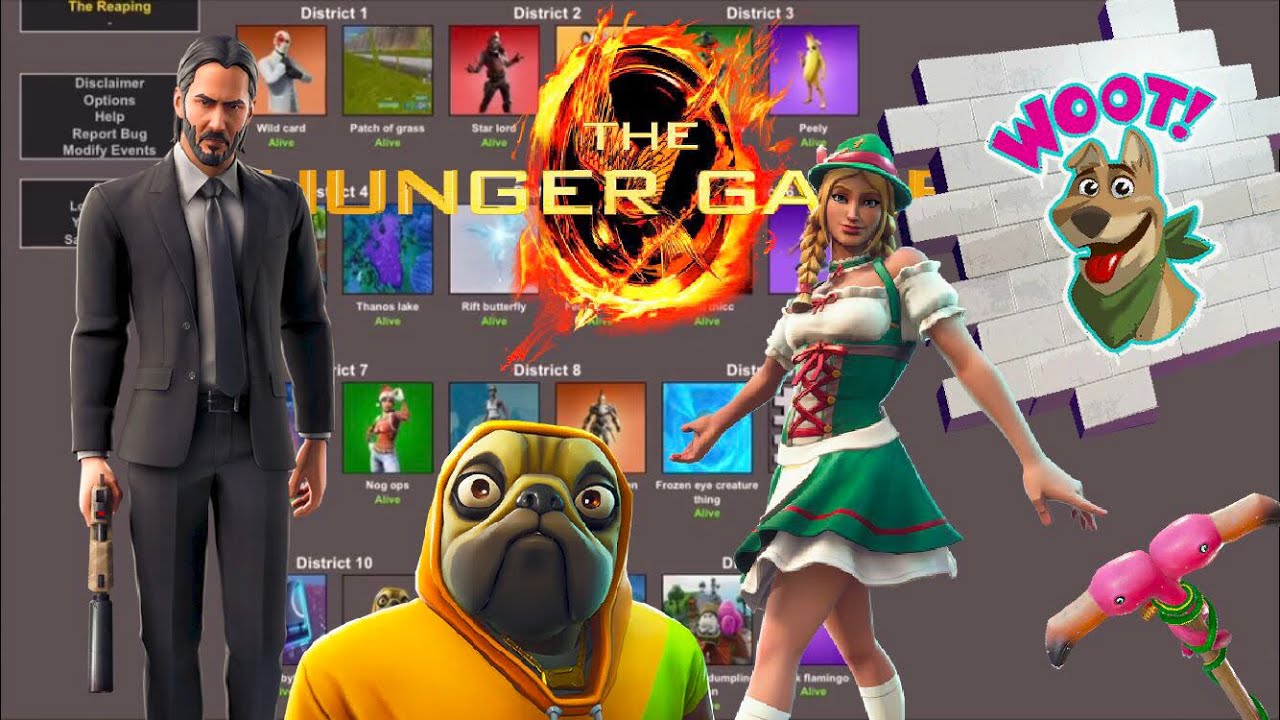 Hunger Games Simulator [FORTNITE EDITION] 6 - YouTube
