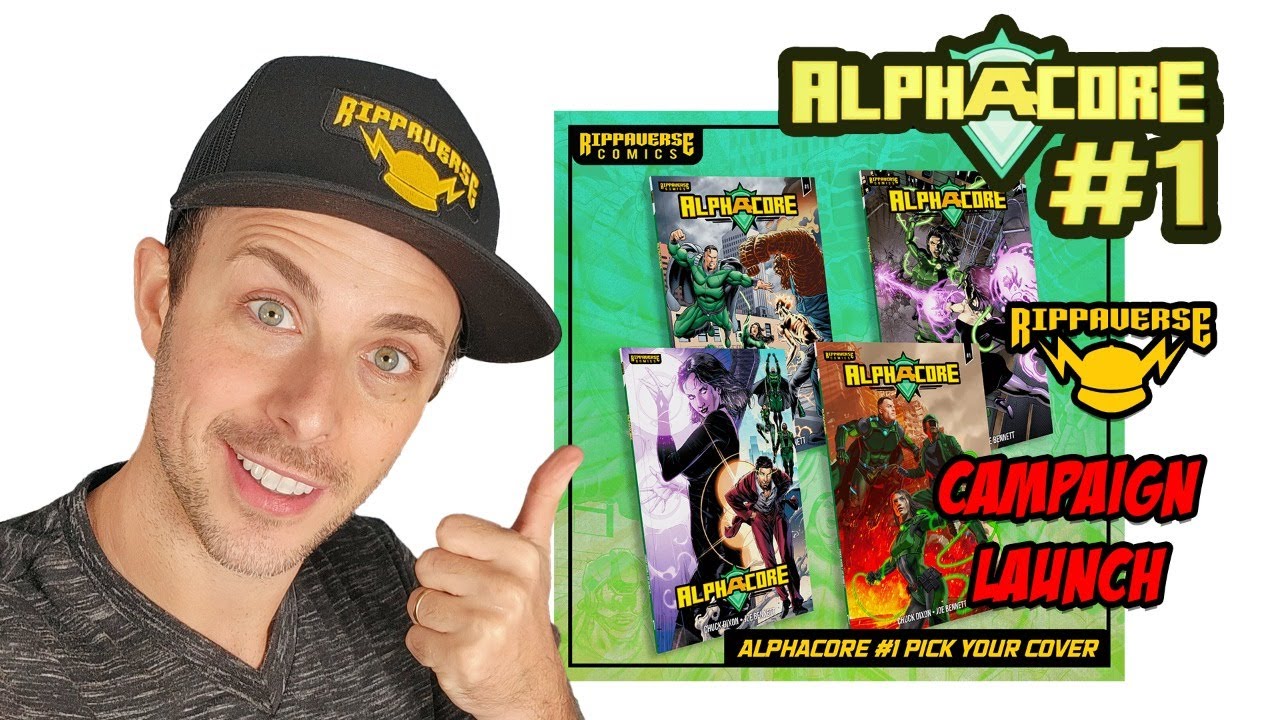 Rippaverse Alphacore #1 Comic Campaign Overview - YouTube