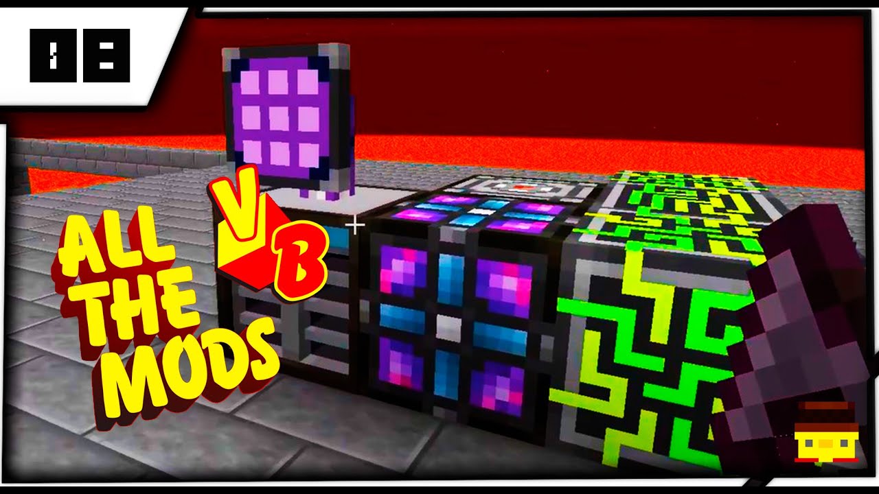 LP08 МЭ СЕТЬ И НОВЫЕ ОСТРОВА ATM VOLCANO BLOCK 1.19.2 ПРОХОЖДЕНИЕ - YouTube