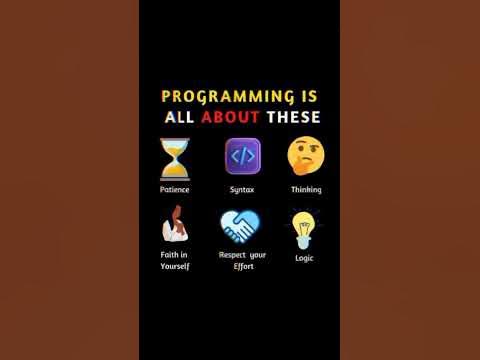 programming is all about these #learneveryday #programmer #coding #programming #computerscience ...