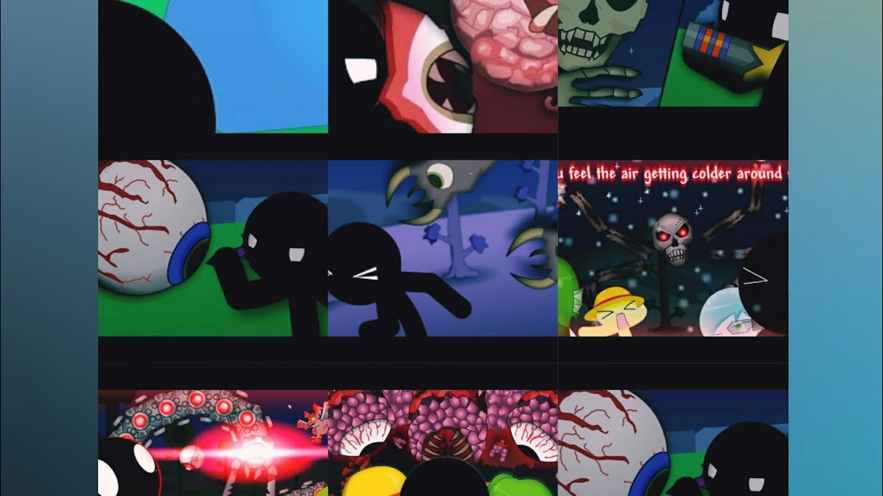 [HD volume] [Remix] Stickmen Vs terraria bosses [animation By []JzBoy ...