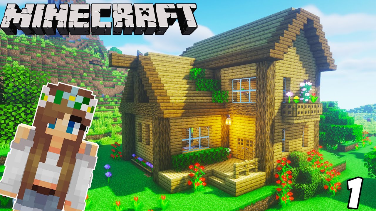 A Spring Starter House - 1.19.2 Minecraft Springcore Series - Episode 1 ...