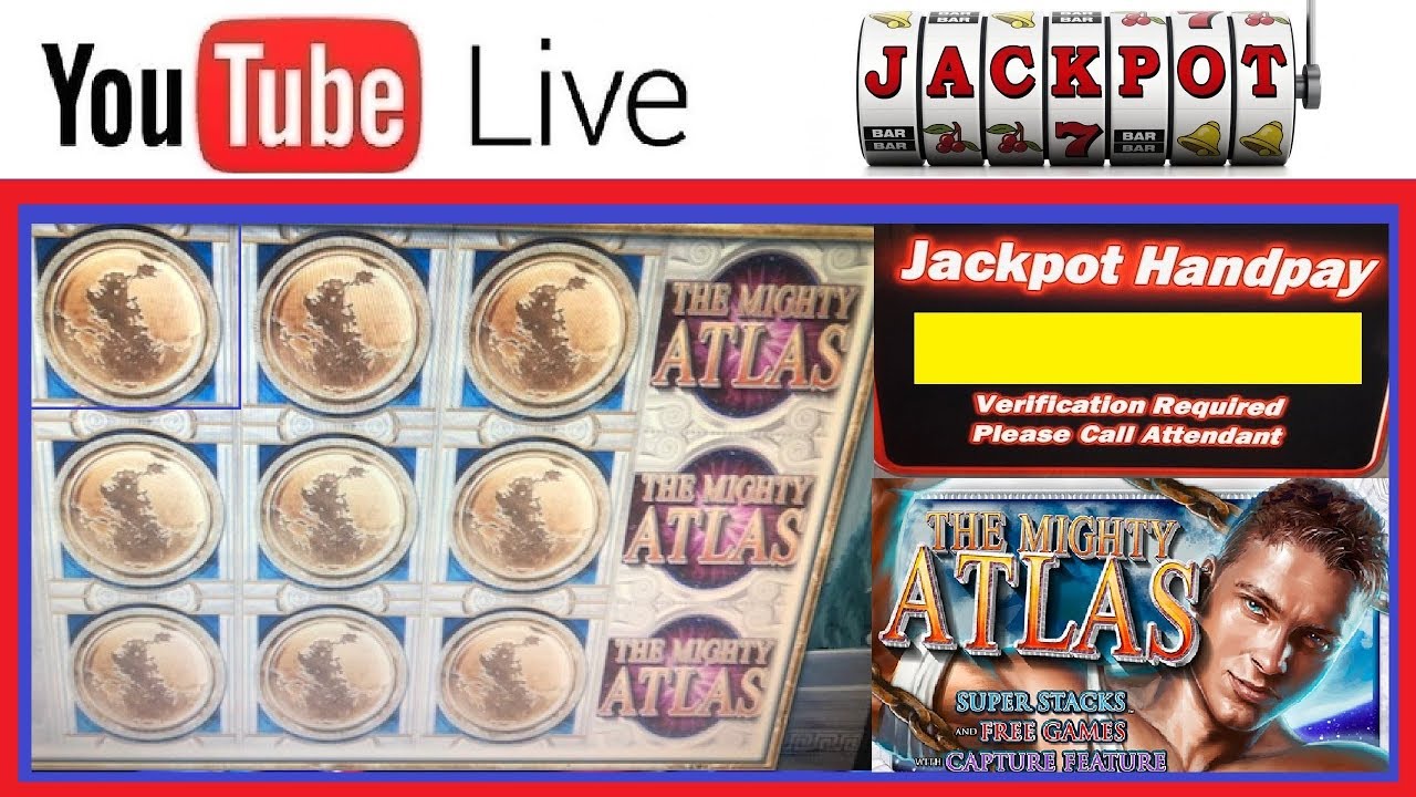 MONSTER $75 BET JACKPOT HANDPAY on IGT The Mighty Atlas with RE-TRIGGER ...