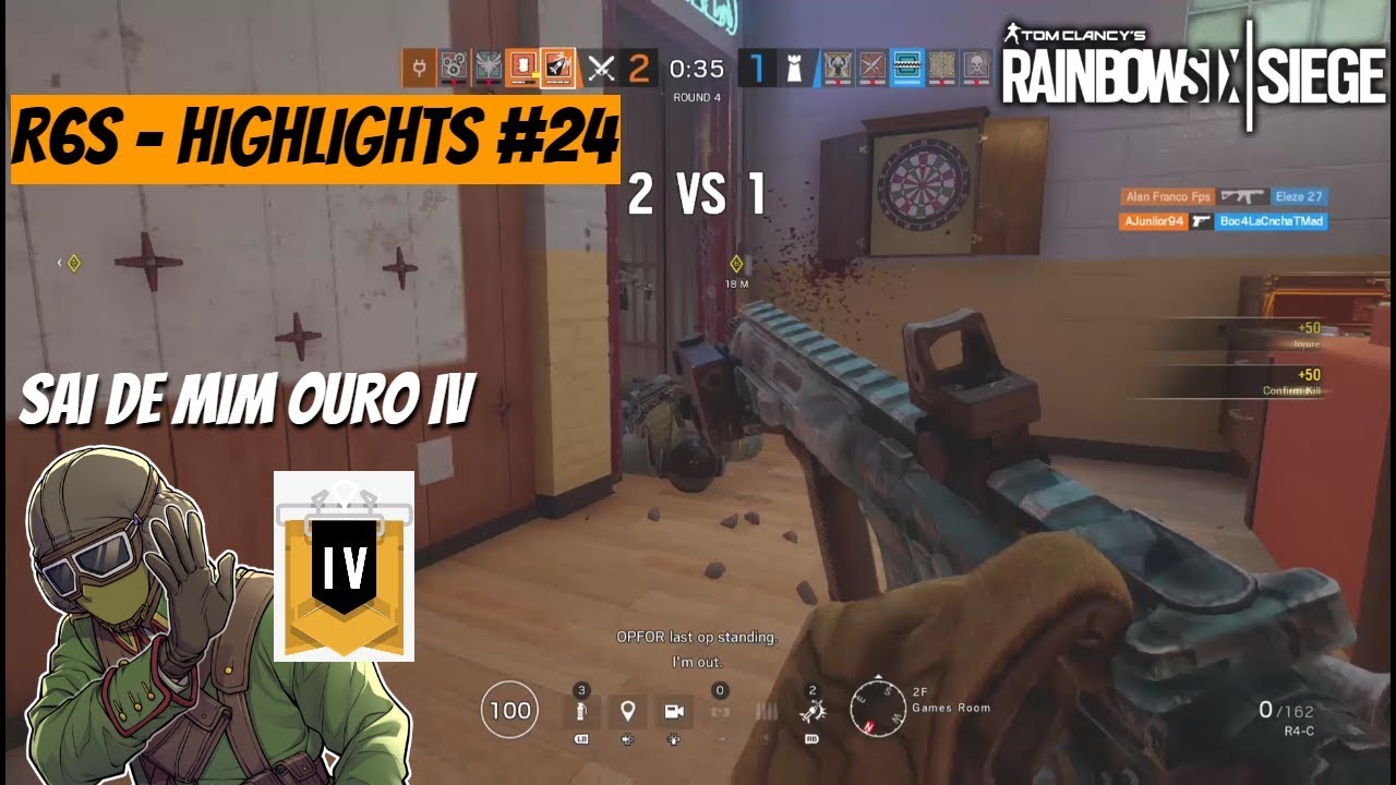 Só Derrota No Meu Curriculo | R6 Siege Highlights #24 (Xbox One Fat ...