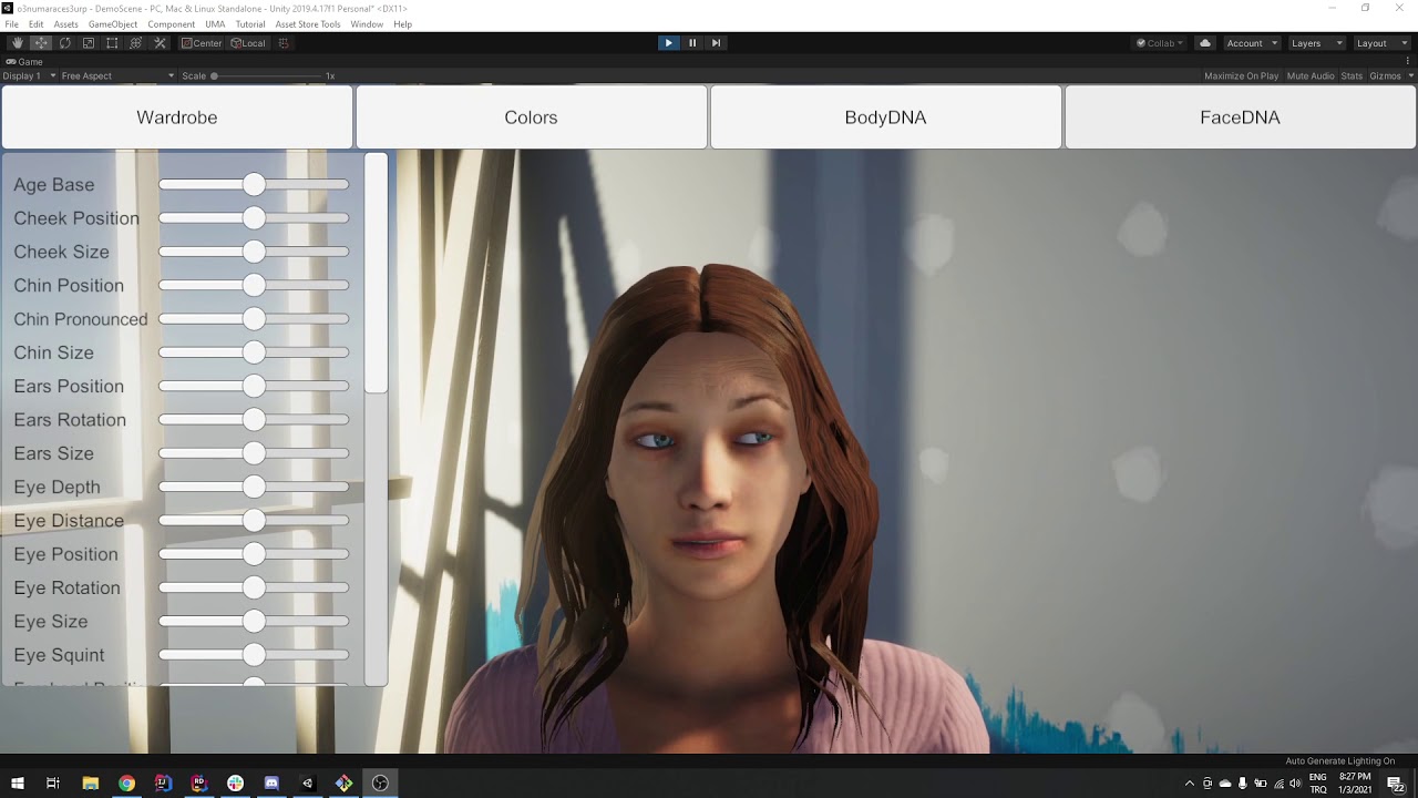Wrinkle maps proof of concept - YouTube