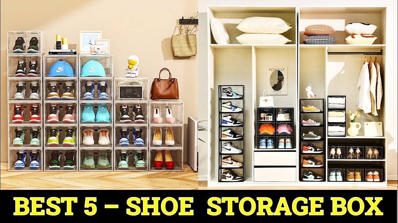Top 5 Best Shoe Storage Box Reviews 2024 - YouTube
