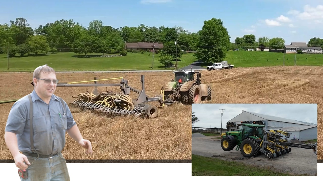 Articulated vs Trailed Manure Injector Showdown! Hoover Farming! # ...