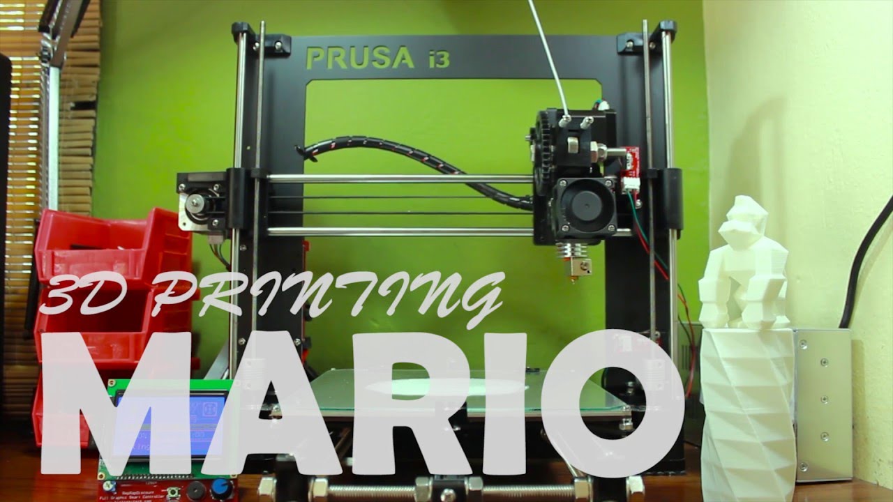 👾 3D Printing MARIO - Time-Lapse - YouTube