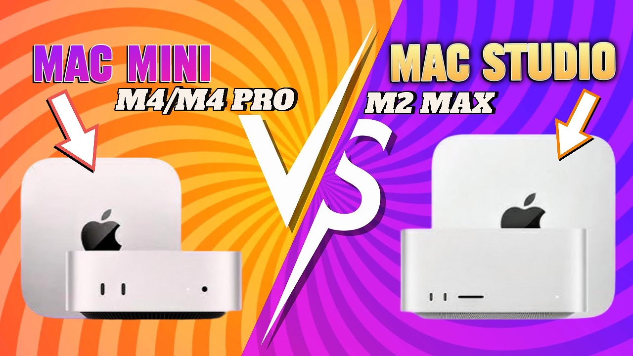 Ultimate Mac Mini M4 M4 Pro Vs Mac Studio M2 Max - YouTube