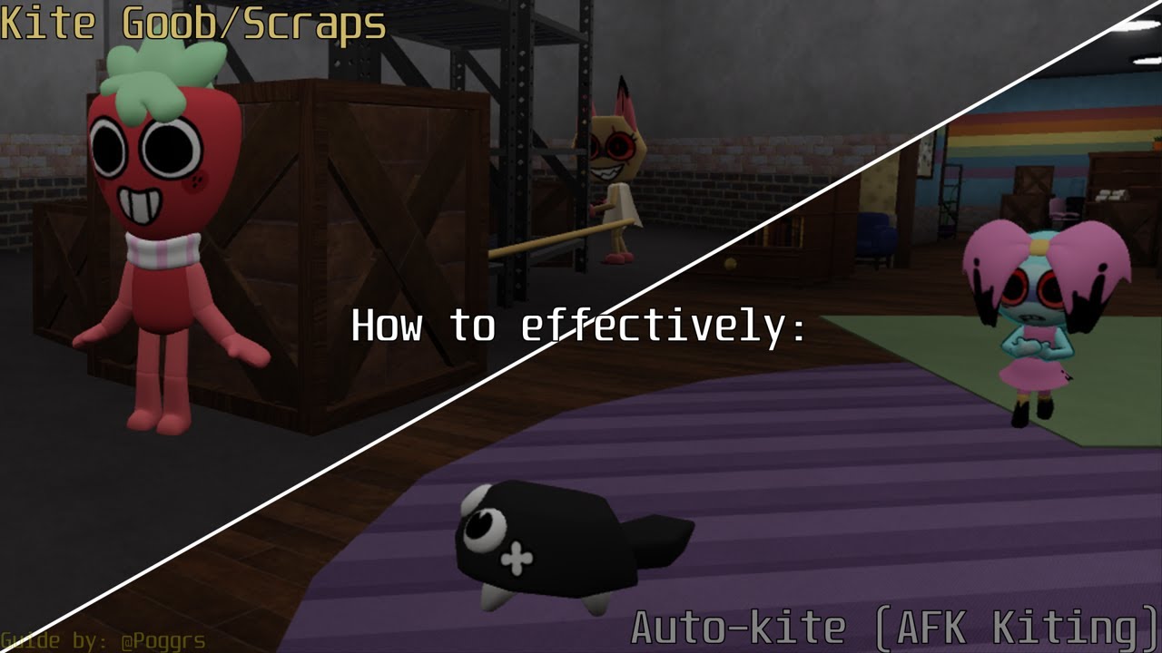 📔 Guide to AFK Kiting & Kiting Goob/Scraps 🪁 | [Roblox: Dandy's World ...
