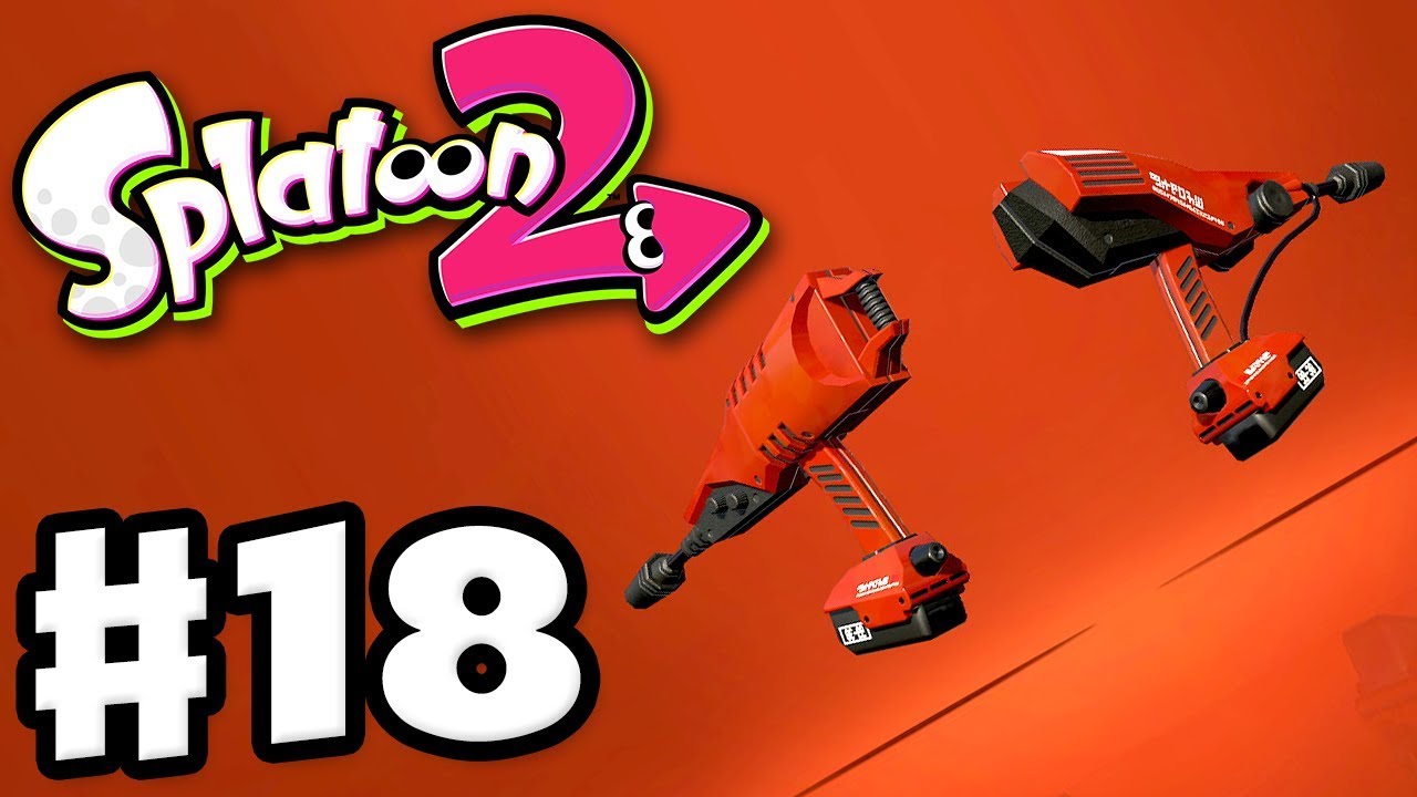 Splatoon 2 - Gameplay Walkthrough Part 18 - Dualie Squelchers ...