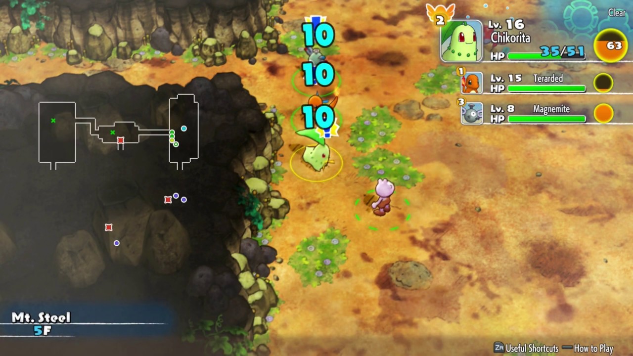 How To Recruit Tyrogue - Pokemon Mystery Dungeon Remake Rescue Team DX ...