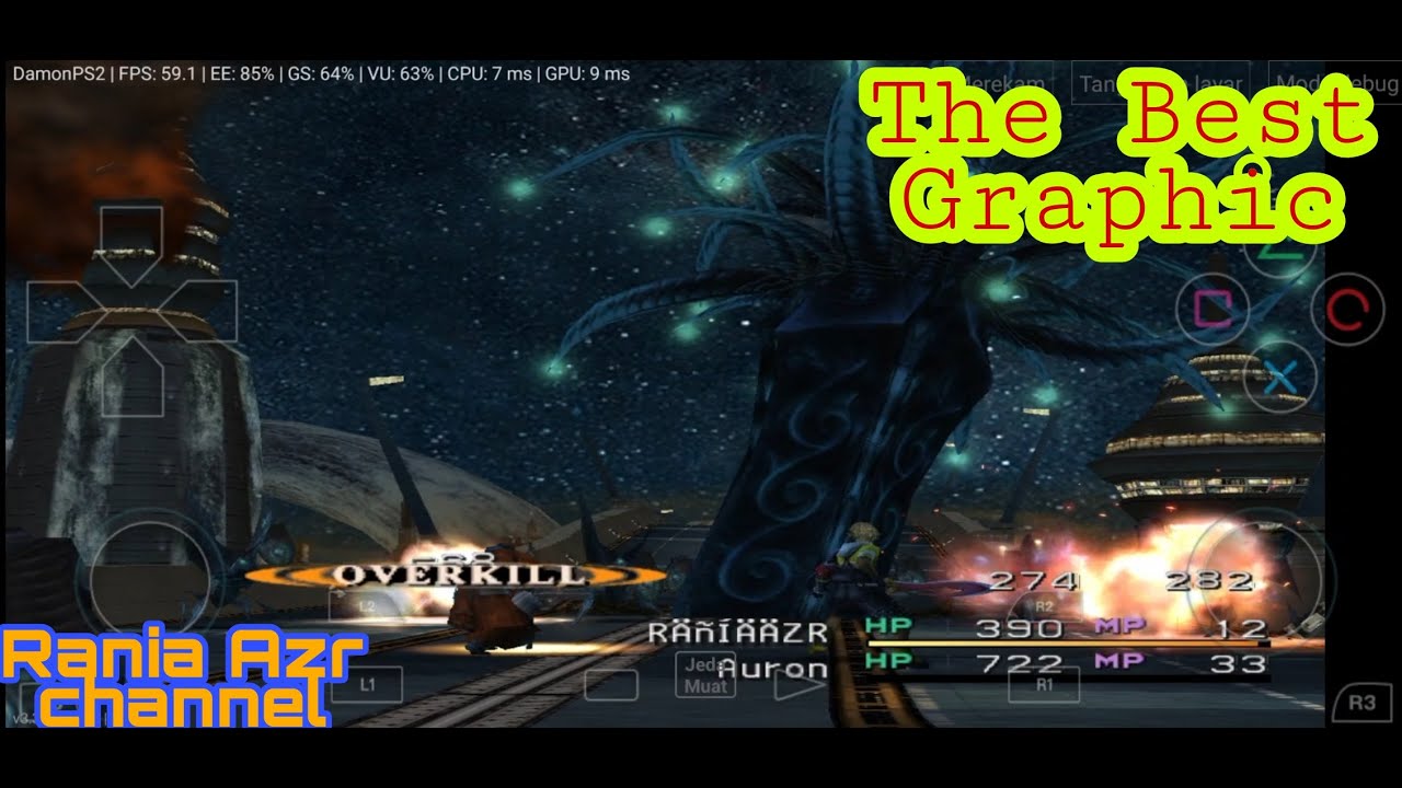 Final Fantasy x - Gameplay ppsspp The Best Graphic - YouTube