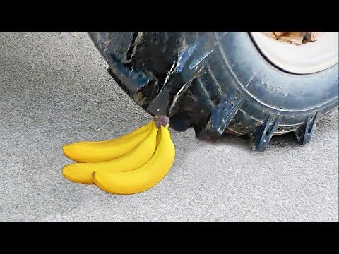 TRACTOR VS BANANA - YouTube