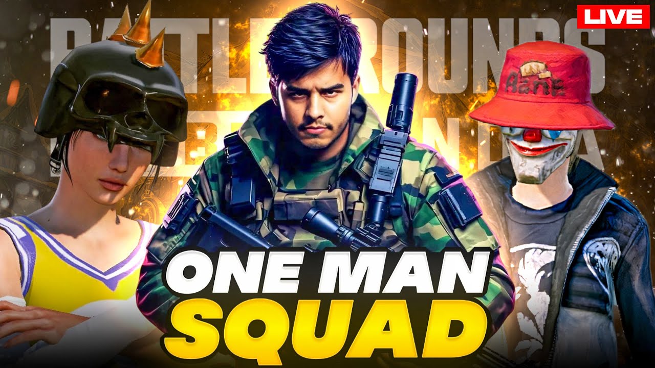 ONE MAN SQUAD | BGMI LIVE #shorts #bgmilive #verticallive - YouTube