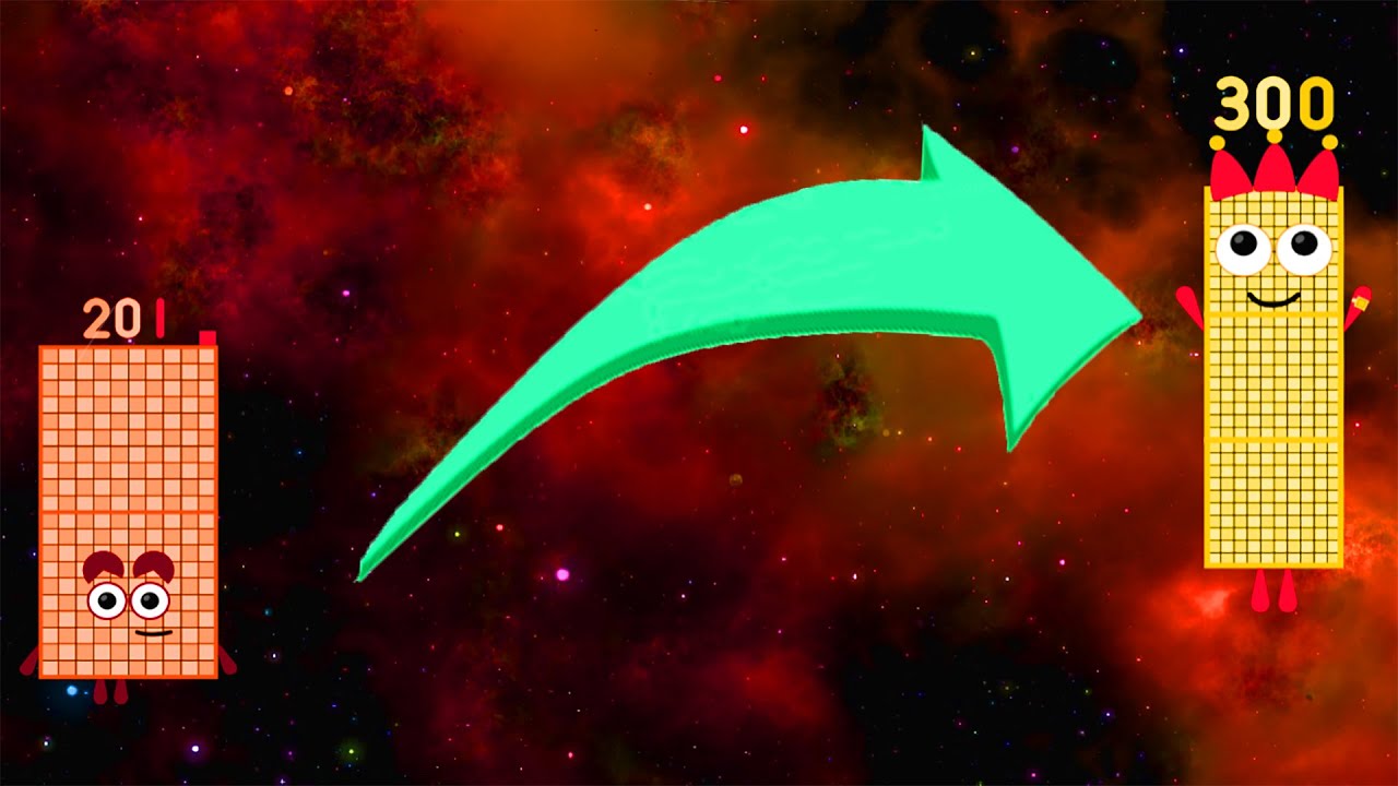 Numberblocks Band 201 to 300 but Style 2023 - YouTube