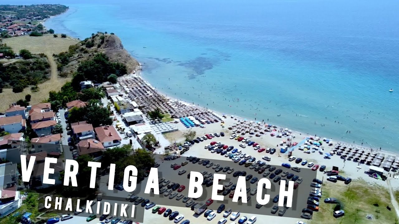 Vergia Beach by drone, Chalkidiki | GREECE 🇬🇷 - YouTube